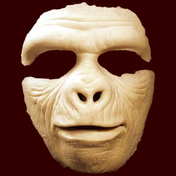 Gorilla foam latex prosthetic | MostlyDead.com