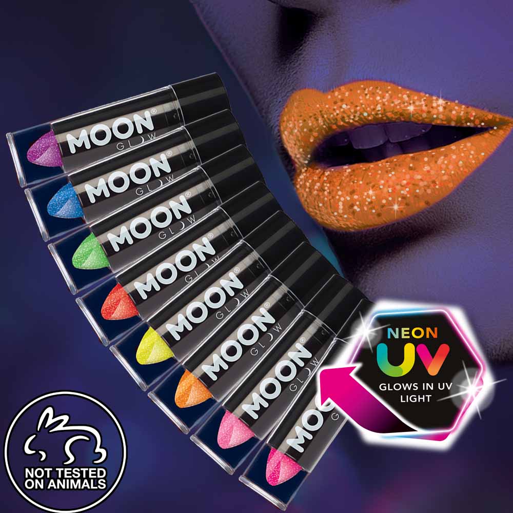 Neon UV Glitter Lipstick 5g | MostlyDead.com