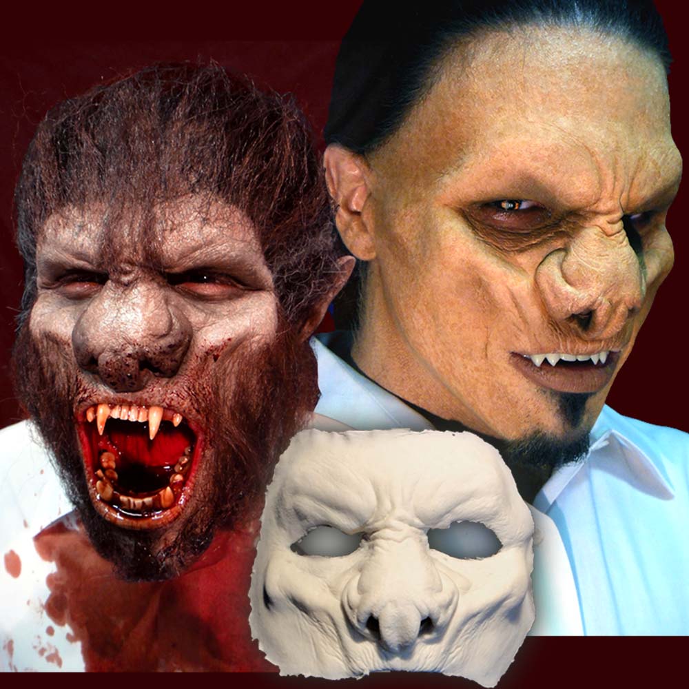 Werewolf Face Prosthetic